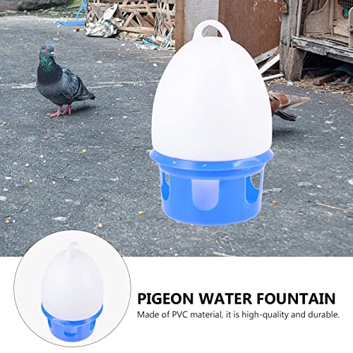 Zerodeko Bird Waterer, 10L Automatic Pigeon Water Feeder, Plastic Hanging Pet Water Dispenser Convenient Bird Drinking Cage Accessories for Pigeon, Parrots, Dove, Quail