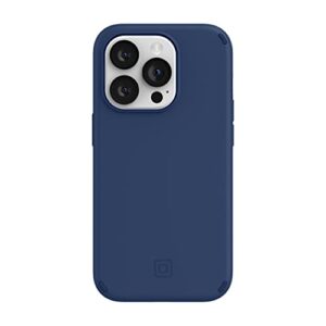 Incipio Duo Series Case for iPhone 14 Pro, 12-Ft. (3.7m) Drop Defense - Midnight Navy/Inkwell Blue (IPH-2033-MNYIB)