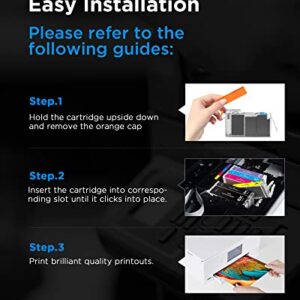 Timink 280 281 PGI-280XXL CLI-281XXL Compatible Ink Cartridges Compo Pack Replacement for Canon PIXMA TR7520 TR8520 TS6120 TS6220 TS8120 TS8220 TS9120 TS9520 TS6320 TS9521C (5 Pack)