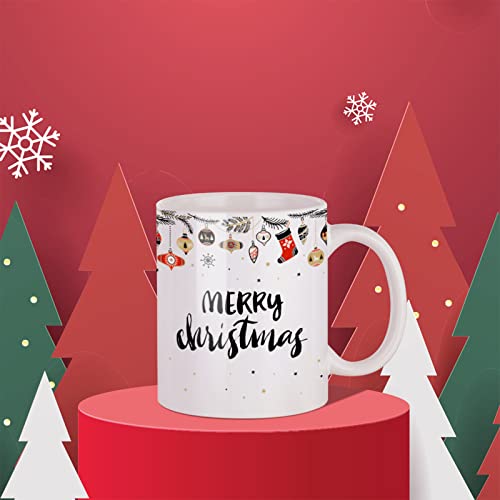 Nubaka 12oz Sublimation Mugs Blank Porcelain Mugs Classic Drinking Cups with Handles, Mugs for Cappuccino, Espresso, Latte, Cocoa, Milk, Tea, Mug DIY Gifts Set of 12