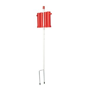 RentACoop Chicken Treat Dispenser - Suitable for Small and Large Treats - Includes Post for Indoor and Outdoor Placement - Large Size with 4 Tubes