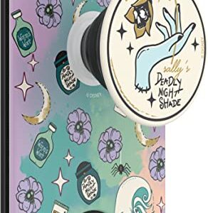 PopSockets Phone Wallet with Expanding Phone Grip, Phone Card Holder - Sally's Deadly Nightshade