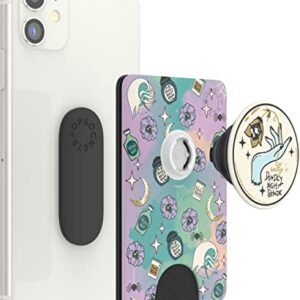 PopSockets Phone Wallet with Expanding Phone Grip, Phone Card Holder - Sally's Deadly Nightshade