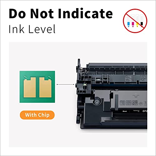 58A with Chip LemeroUexpect Remanufactured Toner Cartridge Replacement for HP 58A 58X Black Toner Cartridge CF258A CF258X for MFP M428fdw M404n M404dn M404 M428fdn M304 Printer,1P