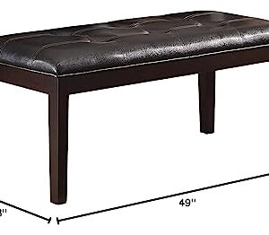 Lexicon Capitola Dining Bench, Espresso