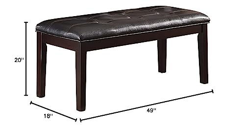 Lexicon Capitola Dining Bench, Espresso