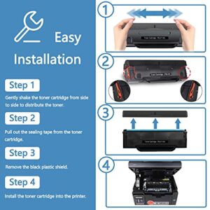 MxVol Compatible PB-211 Toner Cartridge Replacement for Pantum PB-211 PB211 EV Toner for Pantum P2502W M6552NW P2500W M6602NW M6550NW M6600NW P2207 Series Printer (Black, 2-Pack)