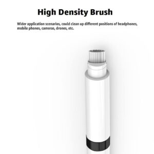 GOALSEN ECP4in1 for Airpod Cleaner Kit Equipped with a Flocked Sponge a Metal Pen Tip 2 High-Density Brush Easy Clean Hard-to-Touch Place Earbud Cleaning Kit Tool for Airpods Pro 1 2 3 -Black