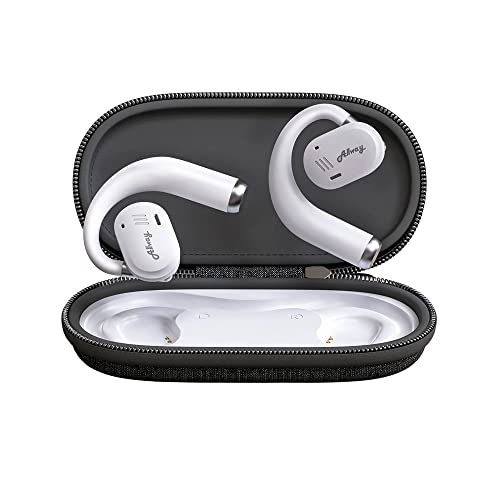 Allway Open Ear Headphones Bluetooth 5.3 Wireless Earbuds,Open Ear Earbuds with Dual 16.2mm Super Large Sound Unit, Patented Rotation Axis Design,Dual-mic ENC Noise Reduction,Lightweight Sport Earbuds