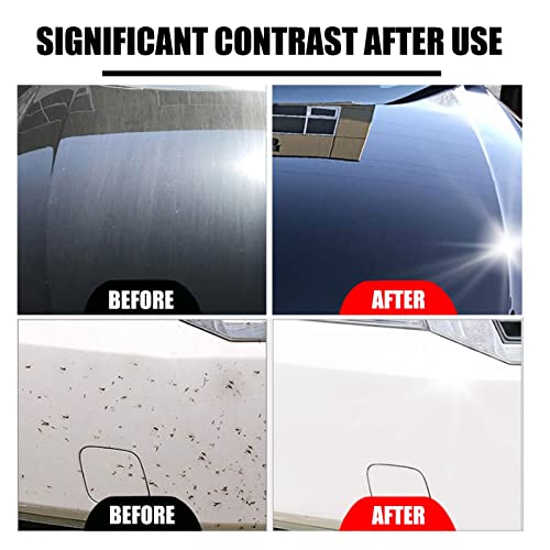 Car Ceramic Coating Spray | 3 in 1 High Protection Nano Coating Agent | Anti Scratch Water Repellent Car Wax Polish Kit for Outdoor Care Products