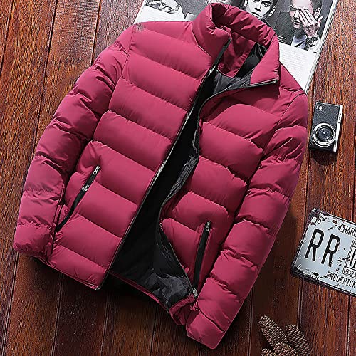 Men's Padding Coat Long Sleeves Waterproof 2022 Falls Winters All-Match Coat Fashion Casual Jackets for Men