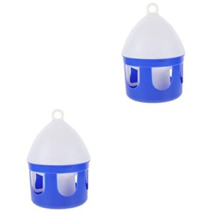 mipcase ser of 2 pigeon water feeder bird water drinker pigeon water drinker plastic pigeon feeder pigeon water dispenser