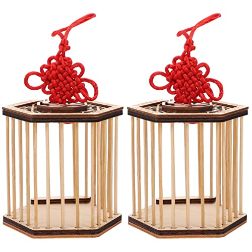 PATKAW Outdoor Toys Outdoor Toys Outdoor Toys Outdoor Toys 2 Pcs Grasshopper Cage Wooden Grasshopper Catcher Catcher Cage Cricket Cage Outdoor Playset Outdoor Playset Wooden Toys Wooden Toys