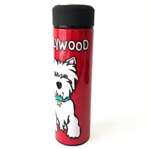 Marc Tetro Hollywood Westie Insulated Water Bottle