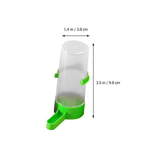 Parrot Cage Feeder 2 Pack Automatic Bird Feeder Bird Feeder Bird Water Bottle Dispenser Bird Water Bird Water Dispenser