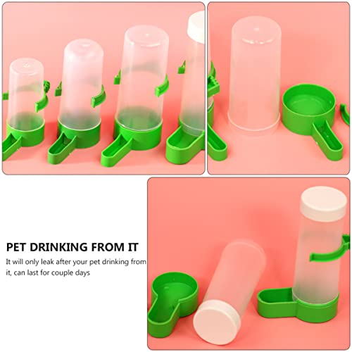 Parrot Cage Feeder 2 Pack Automatic Bird Feeder Bird Feeder Bird Water Bottle Dispenser Bird Water Bird Water Dispenser