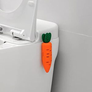 CLISPEED 2 Set Fridge Deodorizer Fresheners Smell Odor Eliminator Cute Carrot Closet Deodorizer Refrigerator Freezer Deodorizer Absorbers Remover for Fridge Car Wardrobe