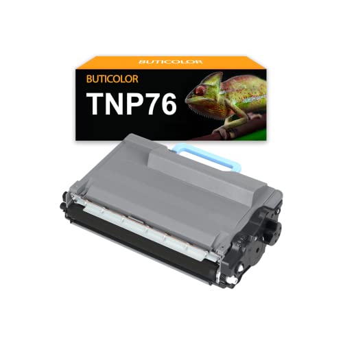 buticolor Remanufactured TNP75 TNP76 Black Toner Cartridge AFC0032 AFC0033 Replacement for Konica Minolta Bizhub 4000i 5000i Printers(1-Pack)