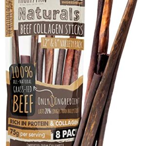 Mighty Paw Collagen Sticks for Dogs | Long Lasting Dog Chews. Rawhide Free Dog Chews Long Lasting. Collagen Chews for Dogs. Dog Chew Sticks. Beef Collagen Sticks for Dogs. Dog Chew Treats. (8 Pack)