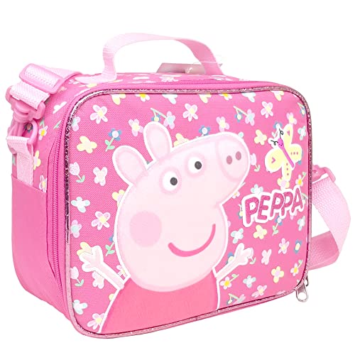 Accessory Innovations Peppa Pig Flower Power Lunch Bag