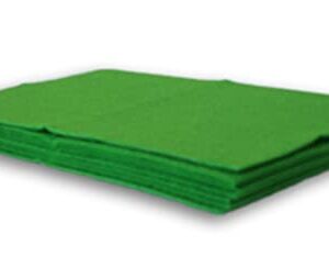 Felt Sheets Craft Sewing DIY Set - Solid Color Sheet Packs - 6 x 9 inches - 8 Ct (Green)