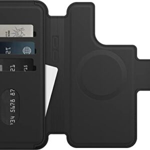 OtterBox Detachable Folio Wallet (Case Sold Separately) for MagSafe - IPhone 14 Pro Max (ONLY) - SHADOW (Black)