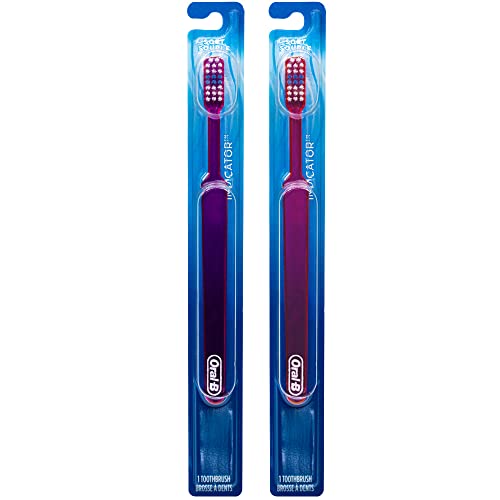 Oral-B Indicator Toothbrush, 20 Small Head, Youth, Soft (Colors Vary) - Pack of 2