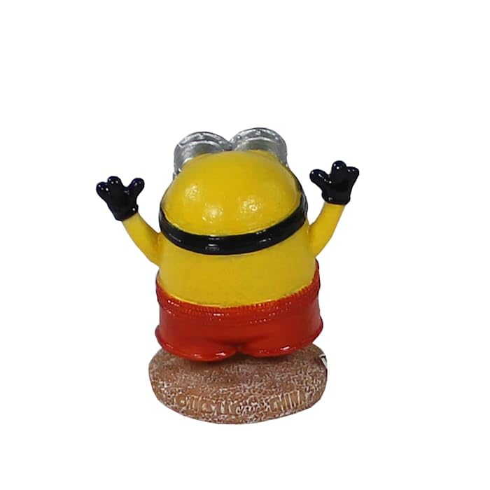 Penn-Plax 54510383: Minions Beach Buddies Aquarium Ornament, Bob, Mini