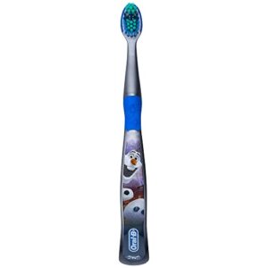 Oral-B Disney Frozen Toothbrush, 3+ YRS, Extra Soft, Olaf Characters -1 Count