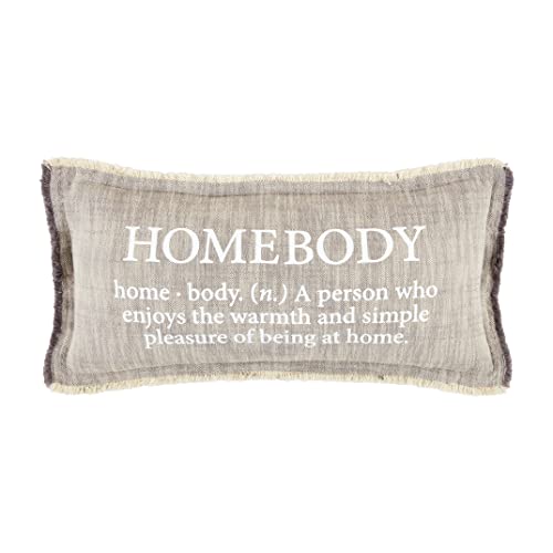 Mud Pie Pillows, Homebody, 22" x 11", Definition