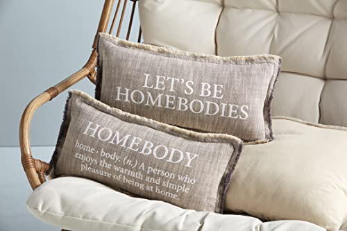 Mud Pie Pillows, Homebody, 22" x 11", Definition