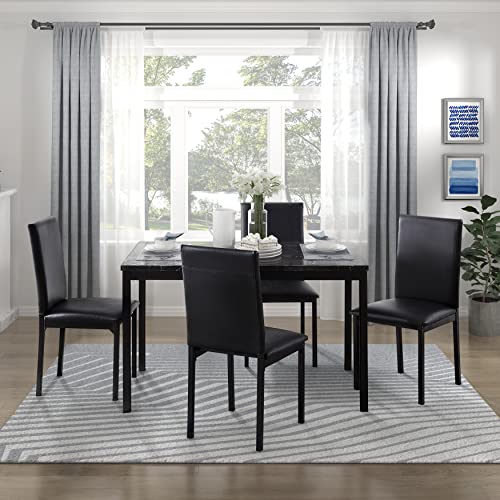 Lexicon Archglen Dining Chair (Set of 4), Black