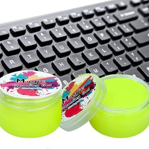 Car Accessories for Women Car Cleaning Gel Keyboard Cleaner Car Detailing Putty Auto Slime Cleaning Goo Magic Dust Cleaning Tool for Keyboards, Car Vents, Cameras, Printers, Calculators, Screens