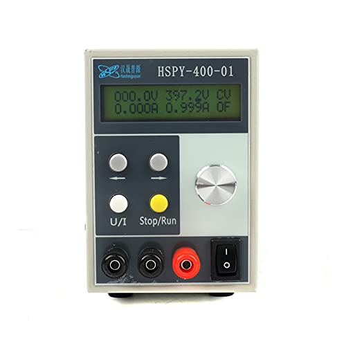 GIXAA DC Power Supply Variable Series Digital Programmable Laboratory DC Switching Power Supply RS232 Port 30V 10A 5A 1000V 0.5A 400V 2.5A 120V 600V 1A 3A with LCD Display (Power : 1000V 0.5A)