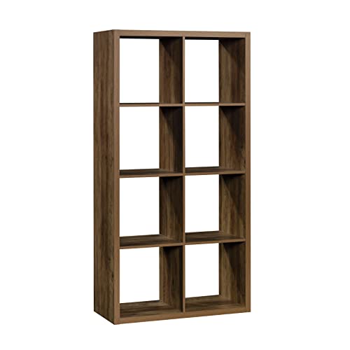 Sauder Miscellaneous Storage 8-Cube Organizer, L: 29.84" x W: 13.03" x H: 57.87", Rural Pine