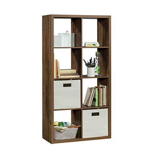 Sauder Miscellaneous Storage 8-Cube Organizer, L: 29.84" x W: 13.03" x H: 57.87", Rural Pine