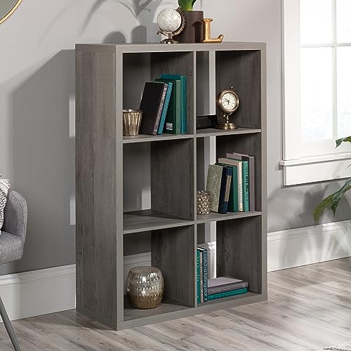 Sauder Miscellaneous Storage 6-Cube Organizer, Mystic Oak Finish