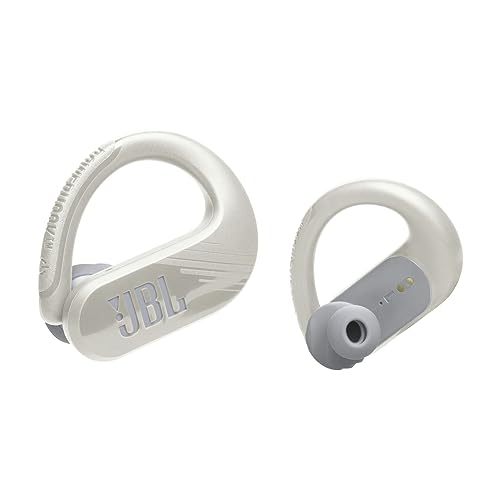 JBL Endurance Peak 3 - True Wireless Headphones (White), Small