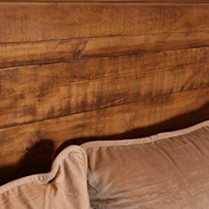 Sunset Trading Rustic City Queen Bed, Natural Oak