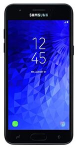 samsung galaxy j3 (2018) j377a 16gb unlocked gsm 4g lte phone w/ 8mp camera - black (renewed)