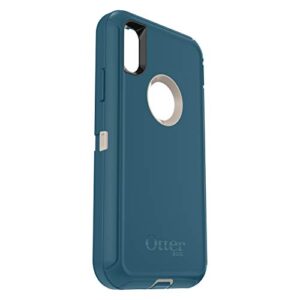 OtterBox Defender Series Case for iPhone X & iPhone Xs (ONLY), Case Only - Bulk Packaging - Big SUR (Pale Beige/Corsair)