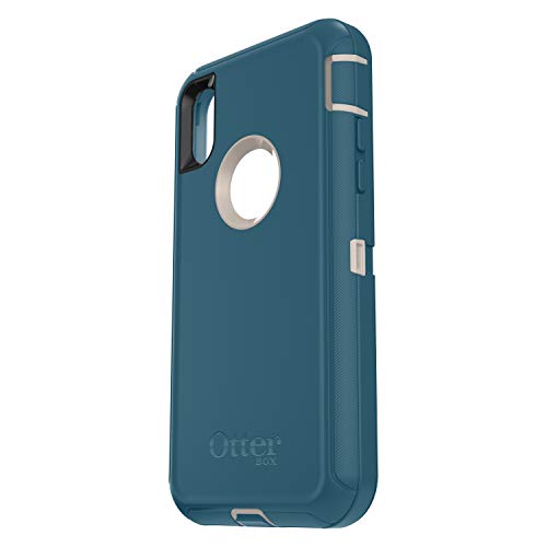 OtterBox Defender Series Case for iPhone X & iPhone Xs (ONLY), Case Only - Bulk Packaging - Big SUR (Pale Beige/Corsair)