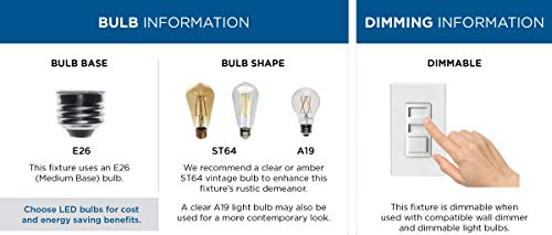 Progress Lighting P500178-020 Briarwood Hall & Foyer, Bronze