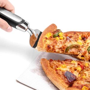 Awpeye 2PCS Flatware Pie Server Stainless Steel Cake Cutter, Pizza/Tart/Dessert Slicer.