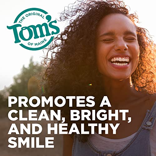 Tom's of Maine Whole Care Natural Toothpaste with Fluoride, Peppermint, 4 oz.