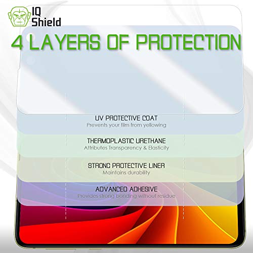 IQShield Screen Protector Compatible with Galaxy S10e 5.8 inch (2-Pack)(Case Friendly) Anti-Bubble Clear TPU Film