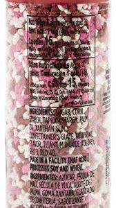 Food Items SPRINKLE MIX RD/PK/WHTE, us:one size, Red, Pink & White Micro Hearts