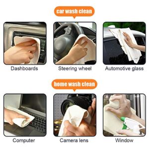 VIVOTE Chamois Cloth for Car Natural Chamois Leather Car Chamois Drying Towel,60 cm X 80 cm 5.8 Square FT