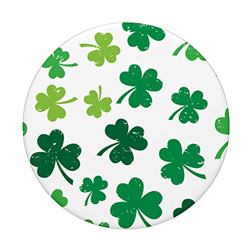 Shamrock St Pattys Day Gifts PopSockets PopGrip: Swappable Grip for Phones & Tablets