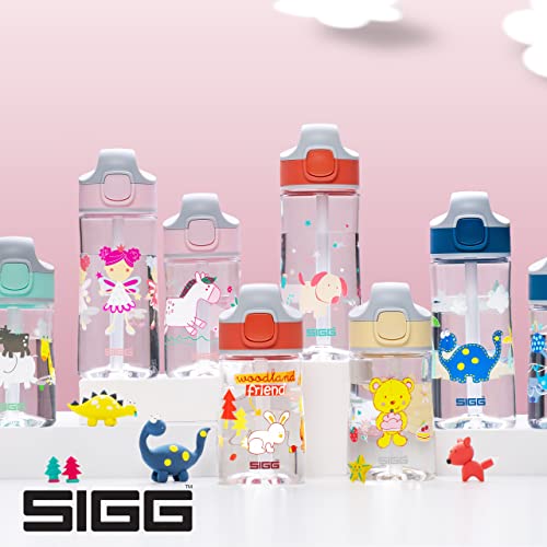 SIGG - Kids Miracle Water Bottle - Puppy Friends - Lightweight Tritan with Leak-Proof Lid - One Hand Children's Drink Bottle - 15 Oz (8731.80)